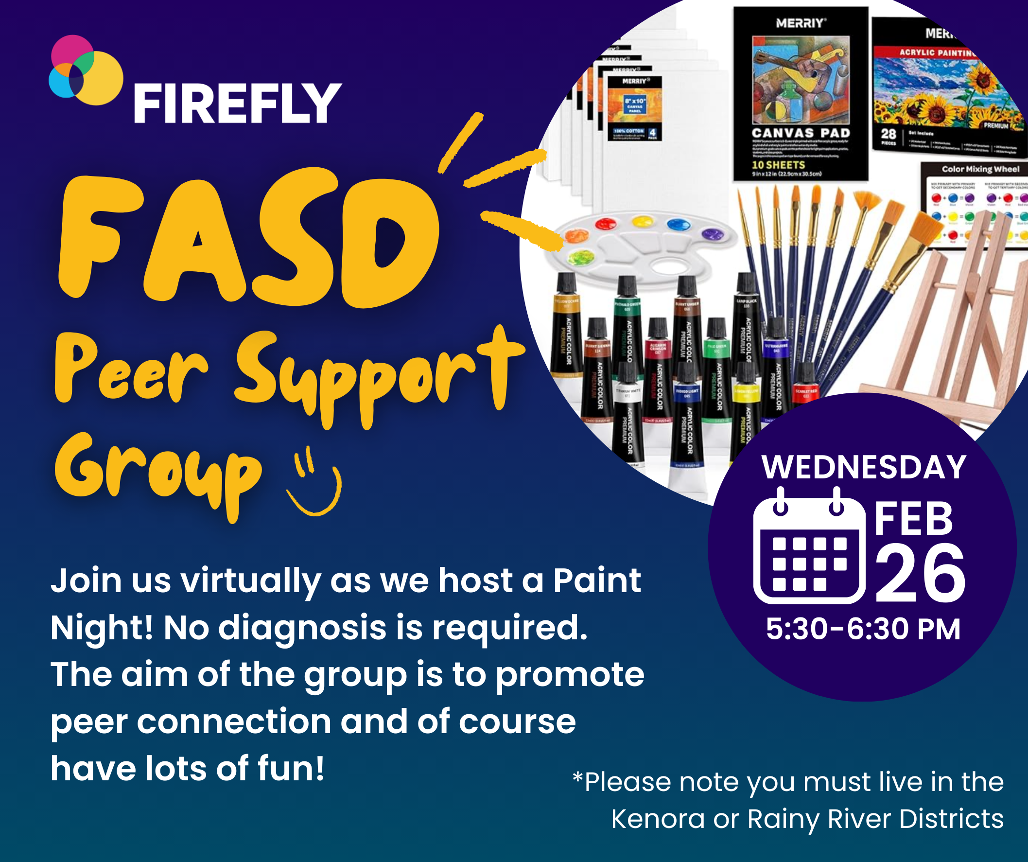 FASD Virtual Peer Support Group – FIREFLY