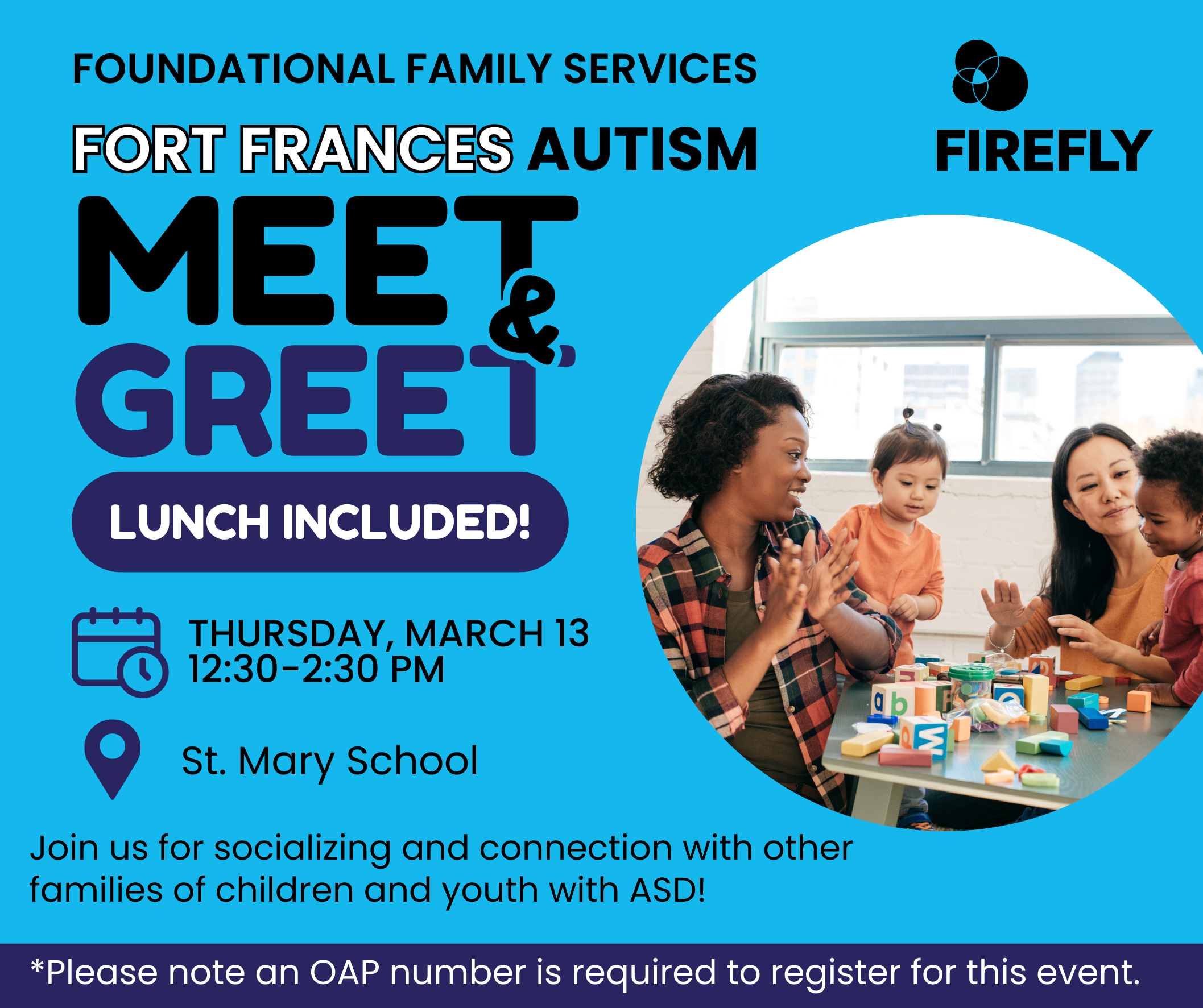 Fort Frances Autism Meet & Greet – FIREFLY